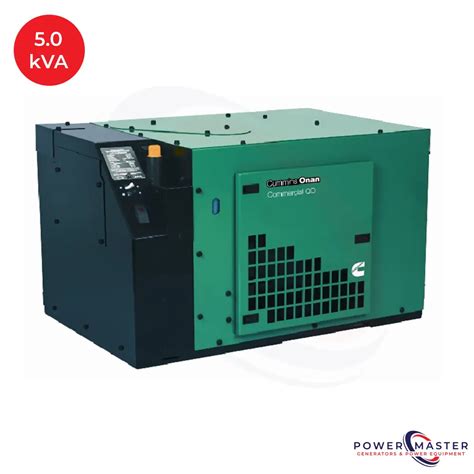 Cummins Onan 50kva Hdkbb Qd5000 Series Power Master Generators
