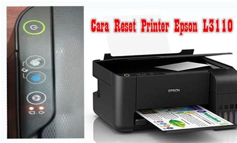 Cara Memperbaiki Printer Epson L