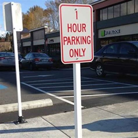 Parking Sign Post Lowes At Kathleen States Blog