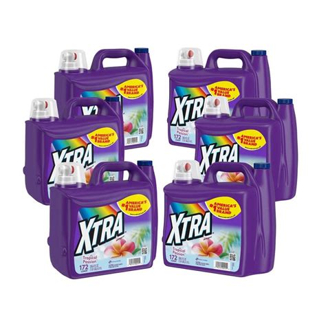Xtra Tropical Passion Liquid Laundry Detergent 172 Loads 2064 Floz