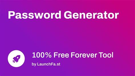 A Free Password Generator Tool Rsideproject