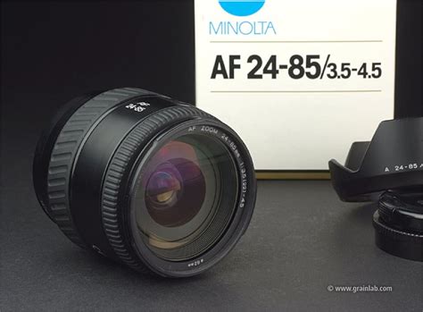 Minolta AF 24-85mm f/3.5-4.5 - Grainlab
