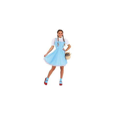 Fun Costumes Adult Womens Wizard Of Oz Dorothy Costume Blue India Ubuy