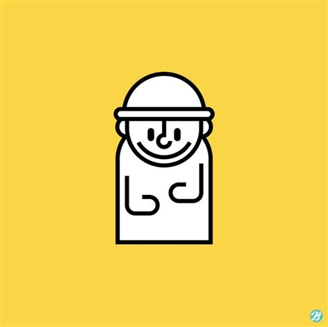 제주도 하르방 아이콘 일러스트 Ai 다운로드 Download Jeju Island Hareubang Icon 어반브러시