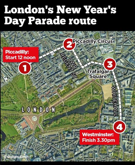 Londons New Years Day Parade 2023 Returns To Two Mile Route With