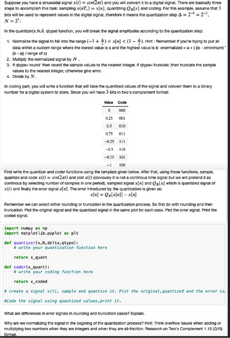 Suppose you have a sinusoidal signal x t sin 2πt Chegg com