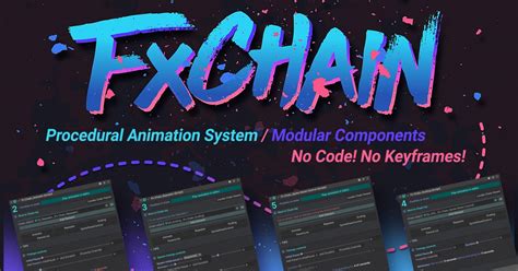 Fxchain Procedural Animation Sequencing For Unity Animation Tools