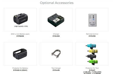 PANASONIC V V CORDLESS IMPACT WRENCH WITH TORQUE CONTROL At Piece Wireless