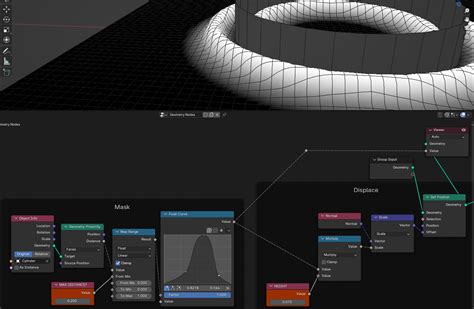 Playing With Goenode Proximity Distance Modeling Blender Artists