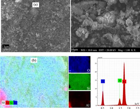 A Sem Image And B Edx Mapping Of Hbeta Zeolite Catalyst Download Scientific Diagram