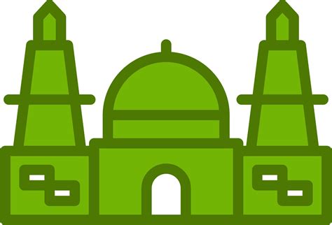 Temple Vector Icon Vector Art At Vecteezy