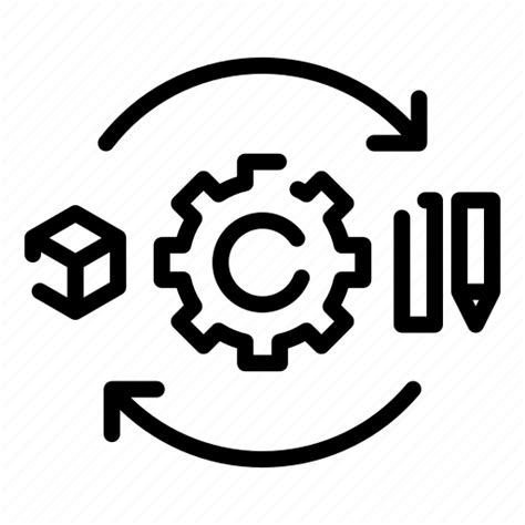 Creative Design Iterative Thinking Icon