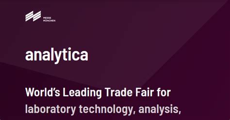 Analytica Munich Admesy
