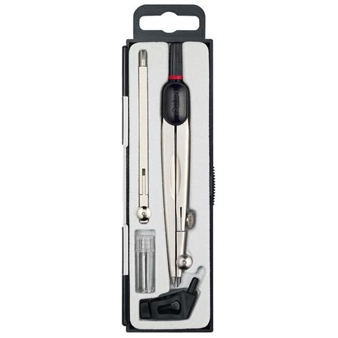Compas Compact 4 Piese Rotring Pointpaper