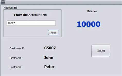 Banking Management System Using Java And Mysql Tutusfunny