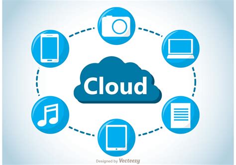Cloud Computing Concept Vector 86842 Vector Art At Vecteezy