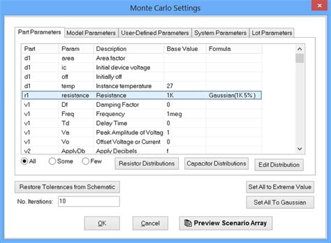 Running Parametric Sweeps And Monte Carlo Tests Emagtech Wiki