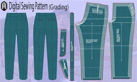 Make Sewing Pattern Digital Sewing Pattern And Cad Sewing Pattern By Ikhtiarh23 Fiverr