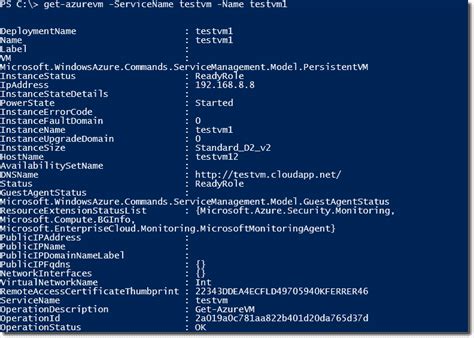 Reading Azure Vm Name Ip Address And Hostname With Powershell 4sysops
