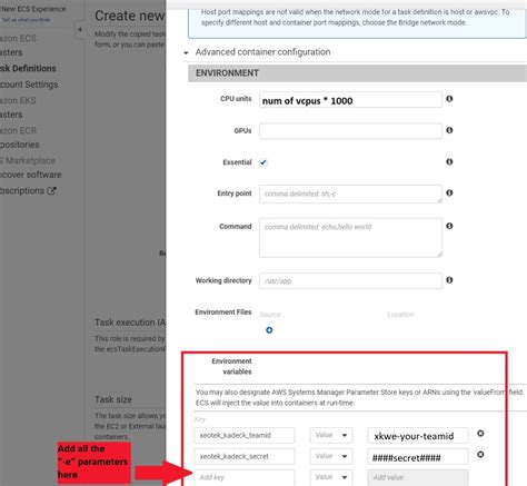 Deploy Kadeck Using Amazon Elastic Container Service Ecs