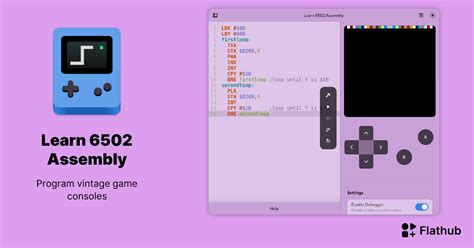 I Install Ang Learn 6502 Assembly Sa Linux Flathub