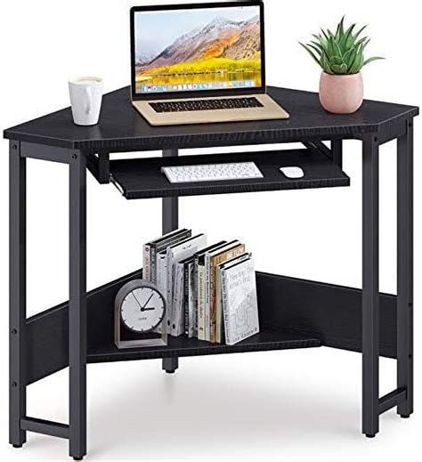 Corner Desk Computer Desk Sturdy Steel Frame For Workstation With