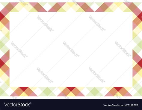 Rectangle Borders And Frames Vector Border Pattern