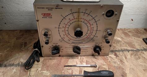 Spuds Blog Eico 950b Capacitor Tester And Bridge Circuit Explained