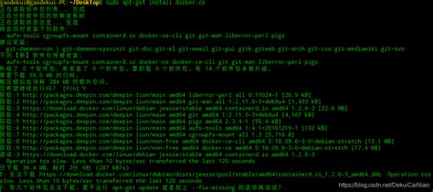 Deepin系统安装docker流程deepin Containerd Csdn博客