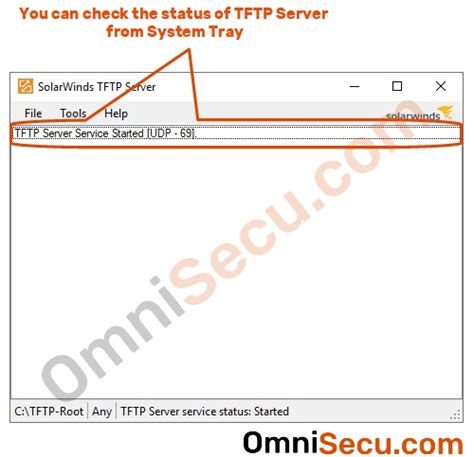 How To Install Solarwinds Tftp Server