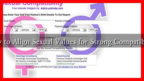 How To Align Sexual Values For Strong Compatibility Wadaef