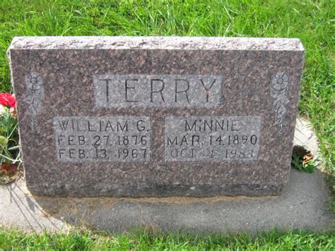 Minerva “minnie” Wolfenbarger Terry 1890 1983 Find A Grave Memorial