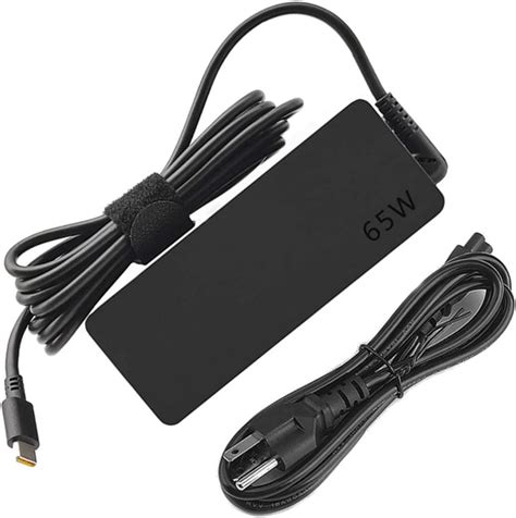 65w Usb C Type C Laptop Charger Adapter For Lenovo Chromebook Thinkpad X1 T480 T480s T580 T580s
