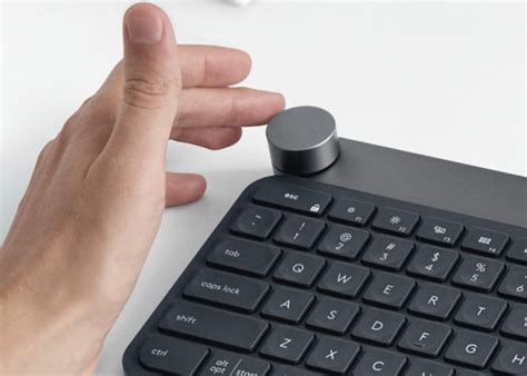 Logitech Craft Customisable Input Dial Button Geeky Gadgets