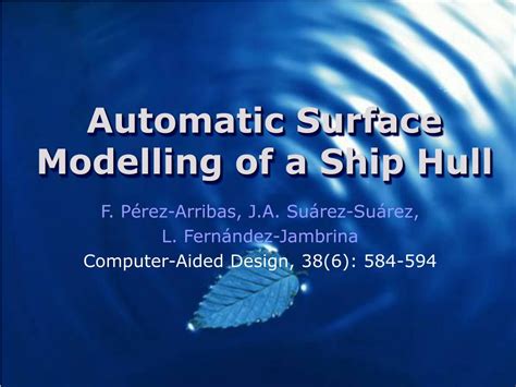 Ppt Ship Hull Design Powerpoint Presentation Free Download Id 4742012
