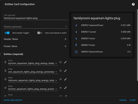 Entities In Cards Are Not Displayed Properly Frontend Home Assistant Community