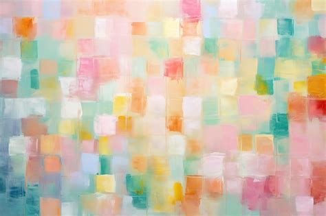 종이 배경에 있는 파스텔 수채화 프리미엄 벡터