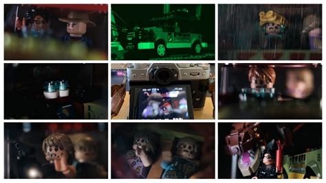 From Lego Set To Movie Set Recreating The T Rex Breakout Scene With