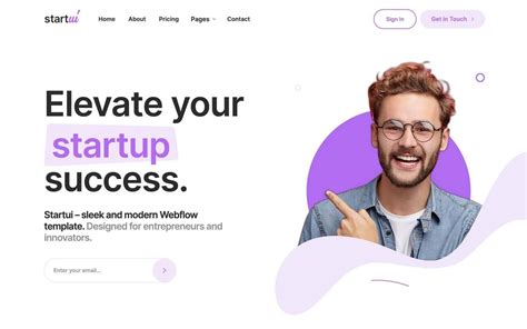 Startui Template Ux Focused Bootstrap Website Templates For Startups