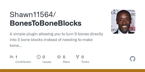 Github Shawn Bonestoboneblocks A Simple Plugin Allowing You To Turn Bones Directly