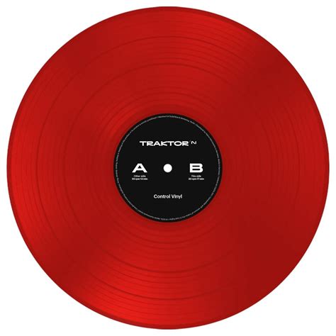 Native Instruments Traktor Control Vinyl Red Gear4music