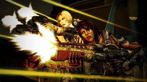 Anya Stroud And Sam Byrne Gears Of War 3 By Radeonoff On Deviantart