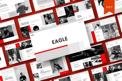 Eagle — бизнес Шаблон Powerpoint Шаблоны презентаций Включая творческий и компания Envato