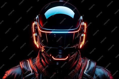 Premium Ai Image Beautiful Steampunk Girl In Futuristic Vr Glasses
