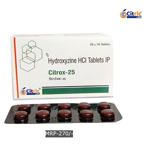 Citrox 25 Tablets Citric Labs