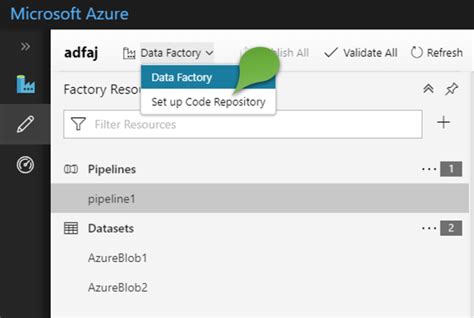 Setting Up Code Repository For Azure Data Factory Daily Net Tips