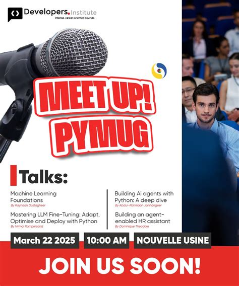 So Happy To Welcome Back Pymug Python Mauritius User Group — And I Cant Wait To See The