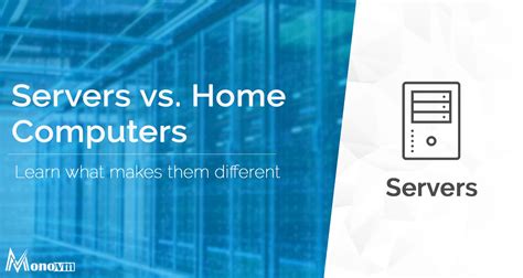 Servers Vs Home Desktop Computers