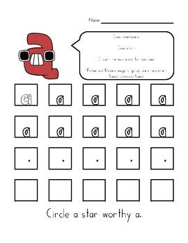 Alphabet Lore Worksheets By Little Miss Ot Tpt