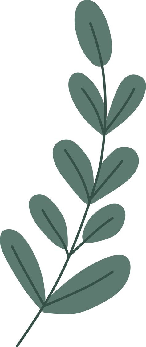 Leaf Element Minimal Style 19541387 Png